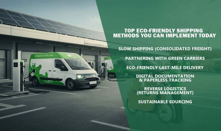 Eco-Friendly Shipping Methods: Top Ways to Go Green Today