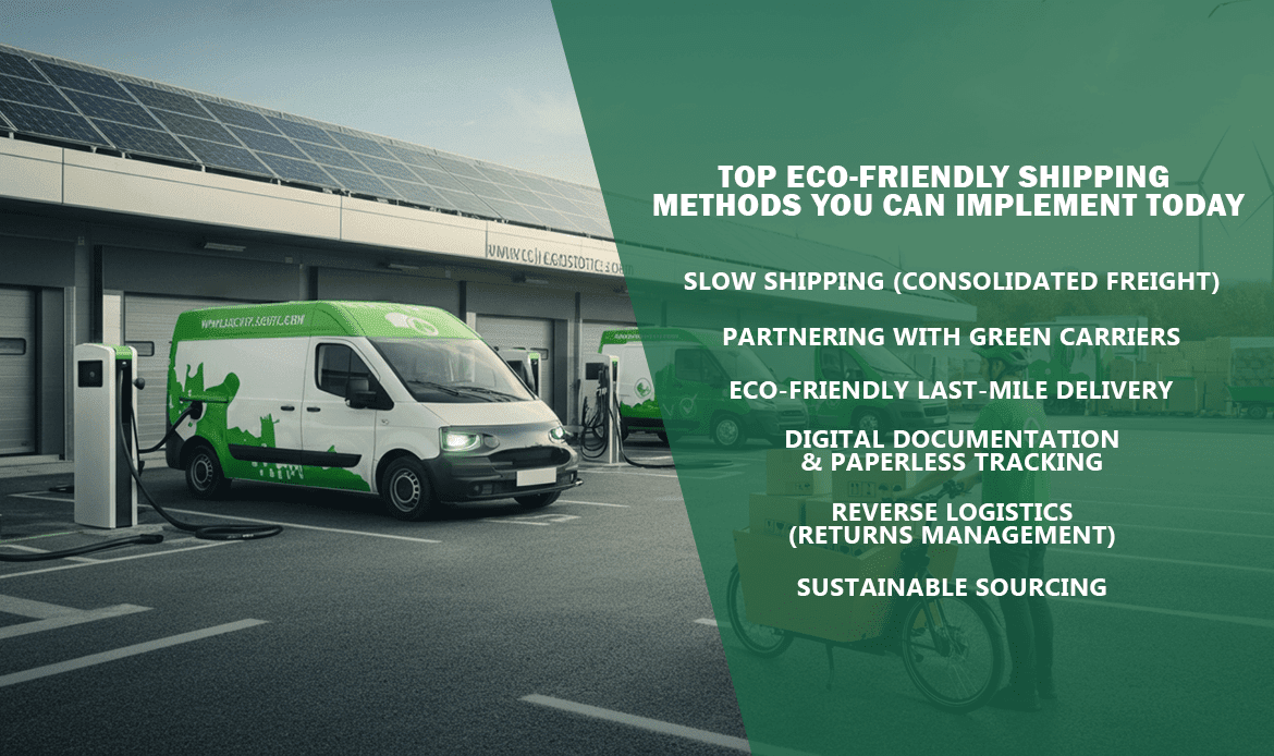 Eco-Friendly Shipping Methods: Top Ways to Go Green Today